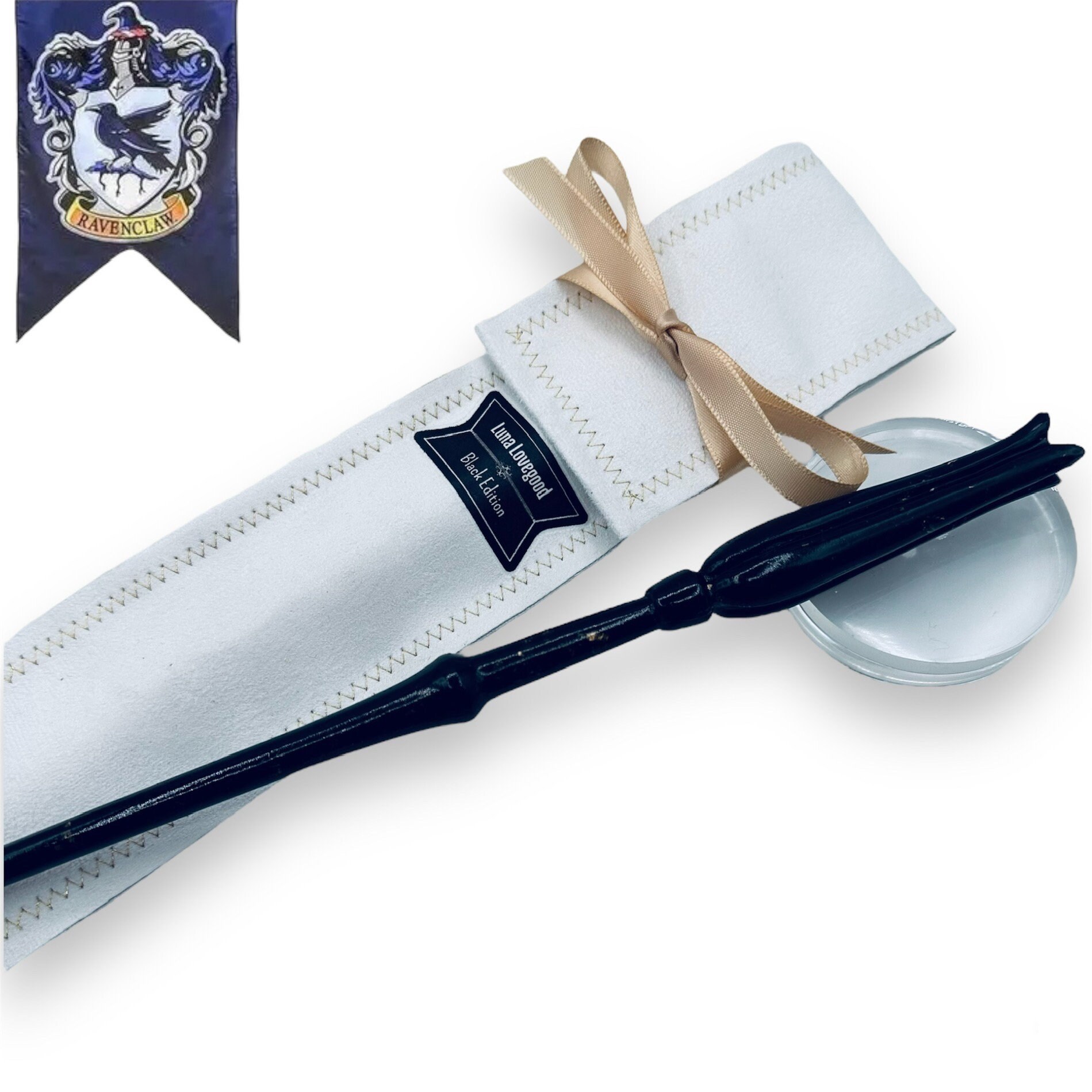 3item 1free Official Replica Luna Lovegood Wand Black Appearance Wizard ...