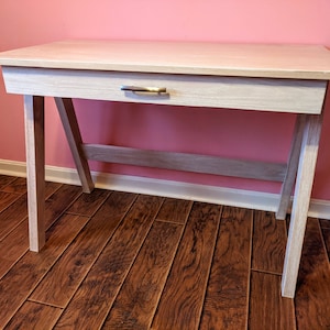Writing Desk With Angled Legs - Build Plans - Etsy