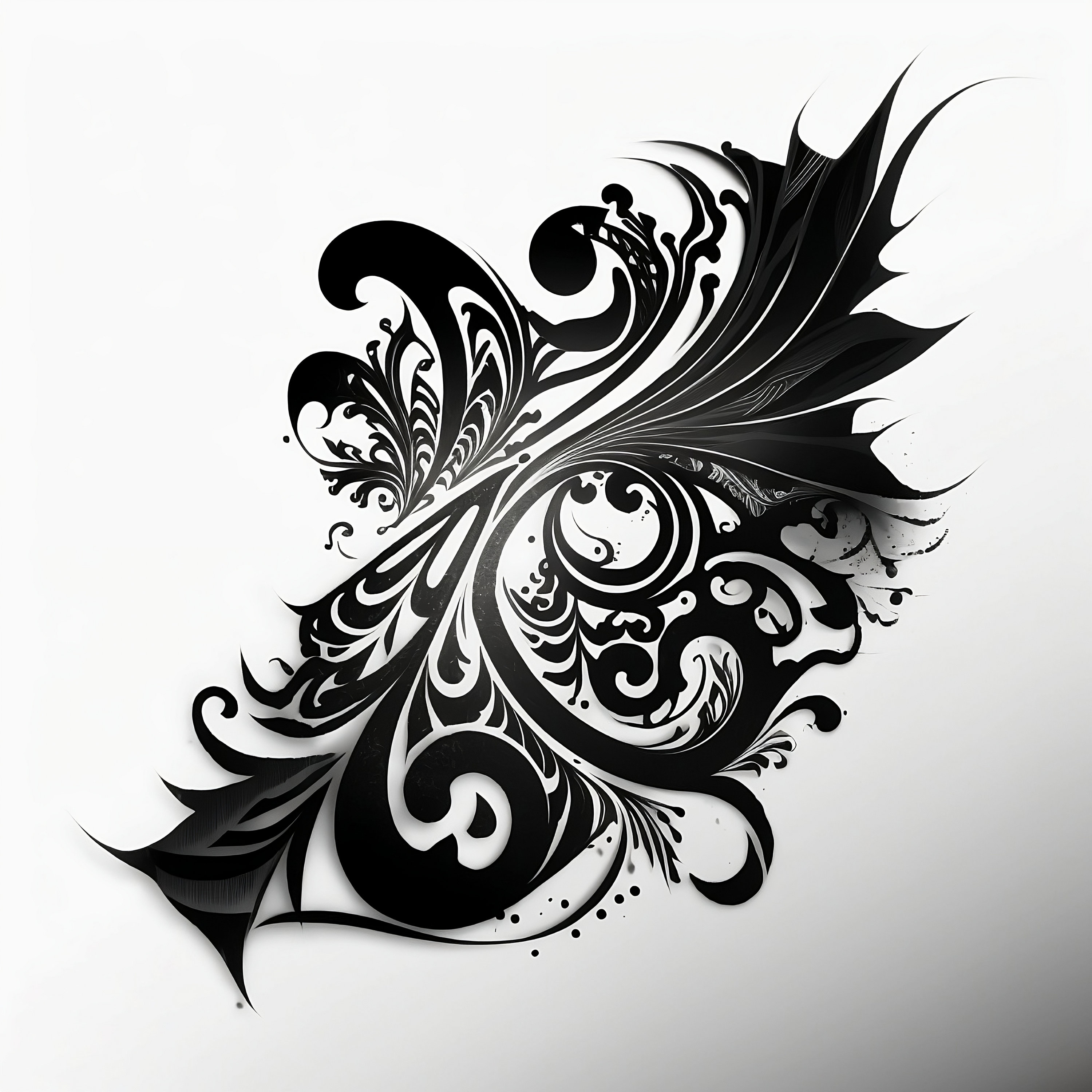 Tribal Floral Design