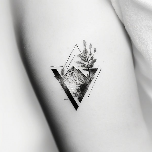 Simple Tattoo - Etsy