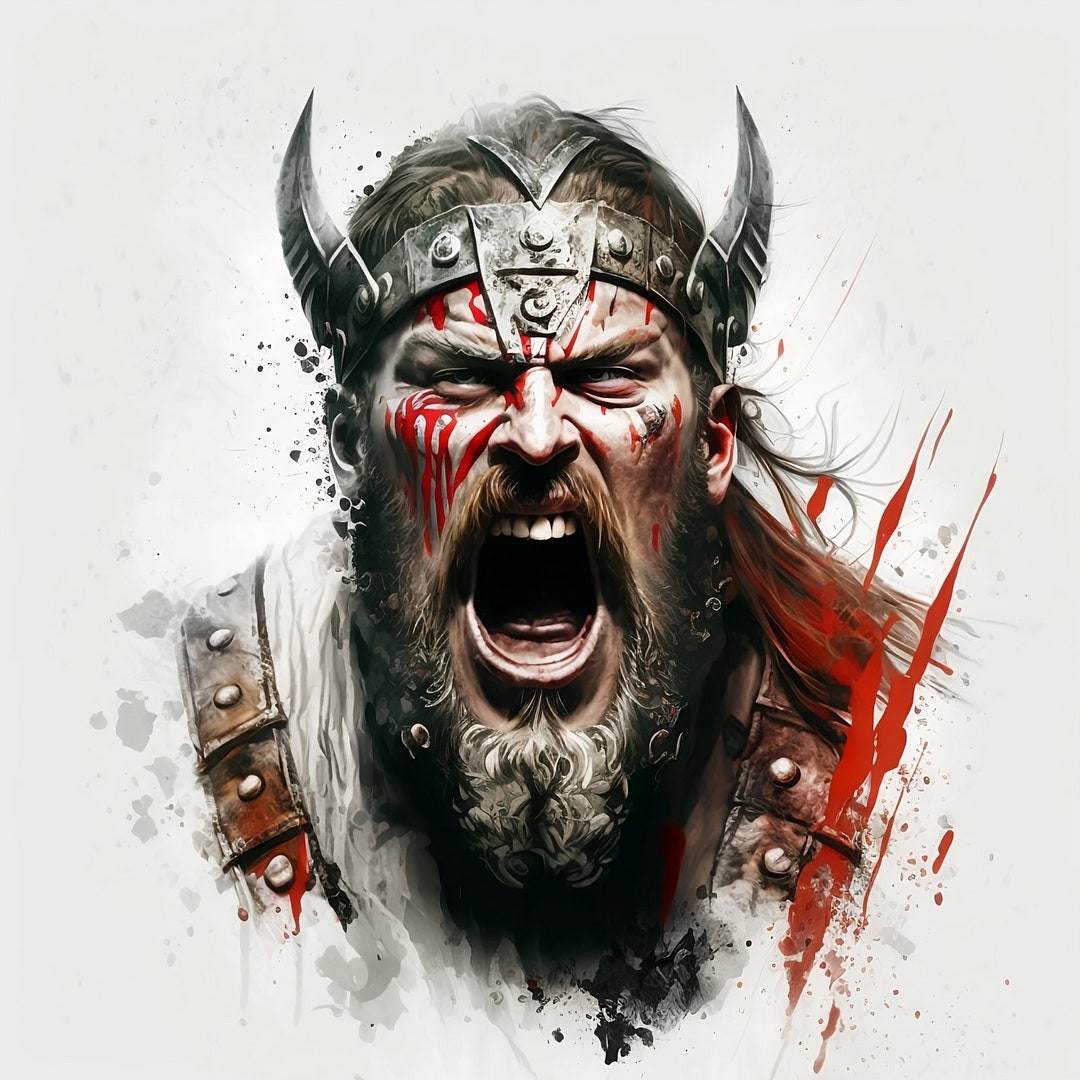Viking Tattoo Design White Background PNG File Download High Resolution ...