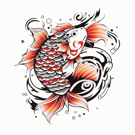 Japanese Koi Fish Tattoo Wallpaper