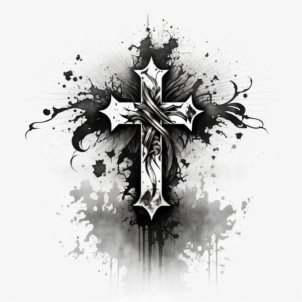 Cross Tattoos - Etsy
