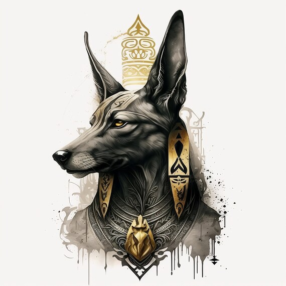 Anubis Tattoo Designs