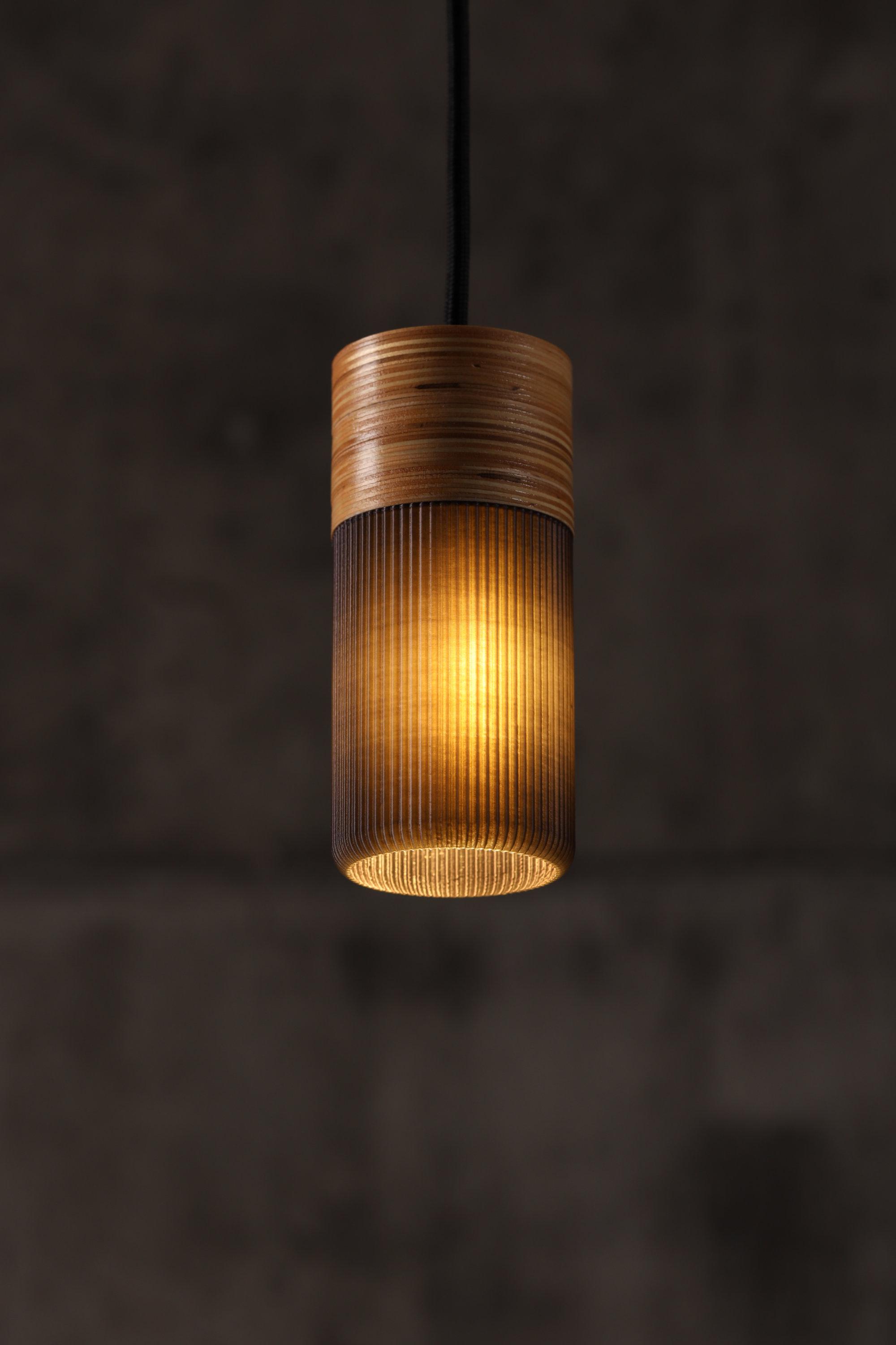 Modern Wooden Pendant Spotlight - SPARK - FCP02 | Minimalist Accent ...