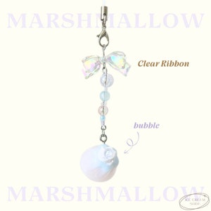 Cute Mini Resin Pudding Keychain (jelly, Bag Charm, Keyring, Birthday ...