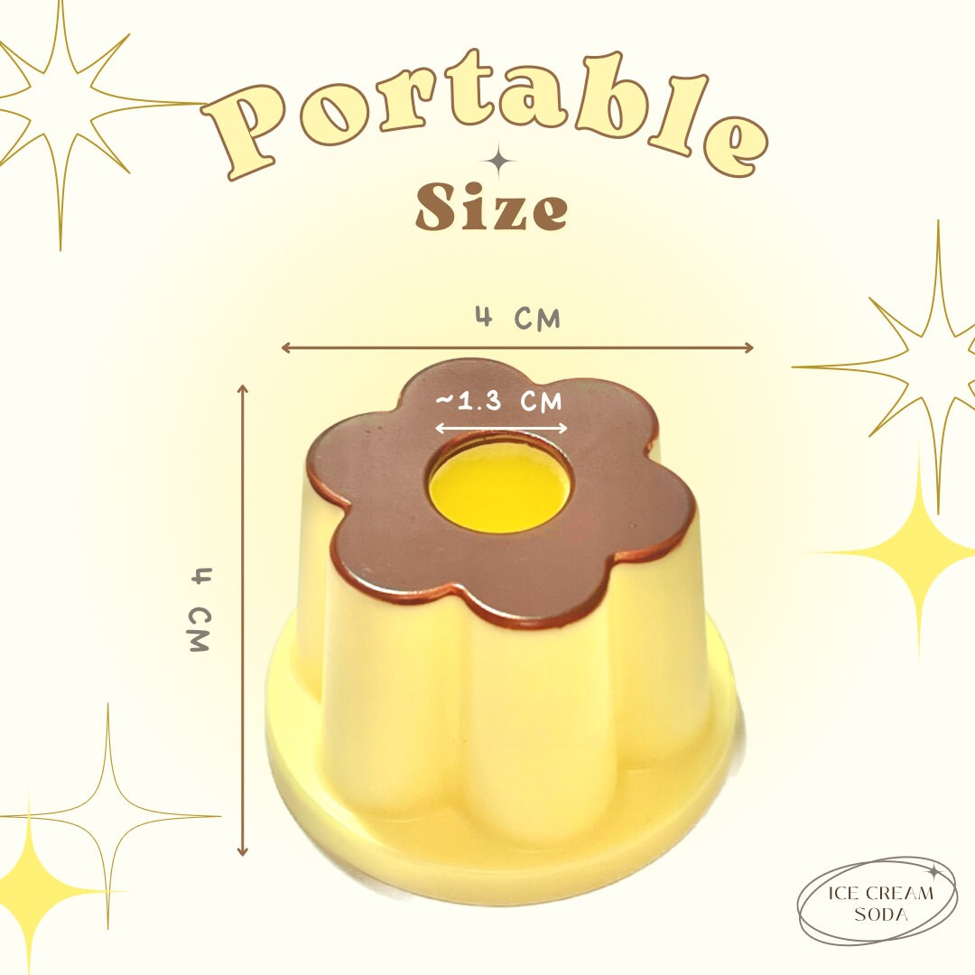 Pudding Pen Holder Portable Pen Stand Jelly Shape Pencil Holder Cute ...