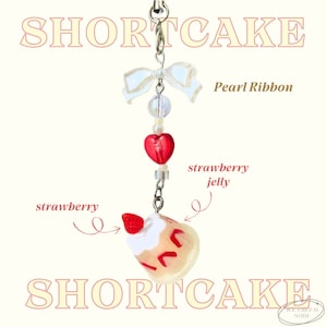 Cute Mini Resin Pudding Keychain (jelly, Bag Charm, Keyring, Birthday ...