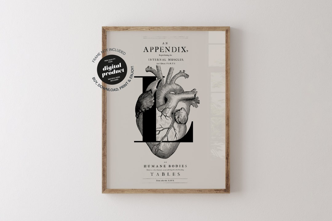 Capital Letter L Deco Poster | Monogram Poster Letter L Wall Art ...