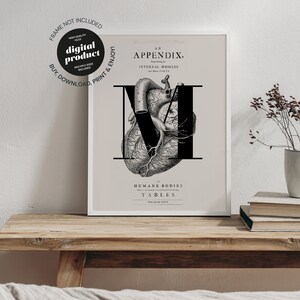 Capital Letter M Deco Poster | Monogram Poster Letter M Wall Art ...