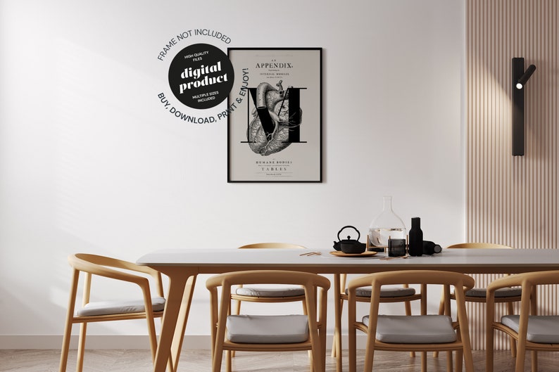 Capital Letter M Deco Poster | Monogram Poster Letter M Wall Art ...