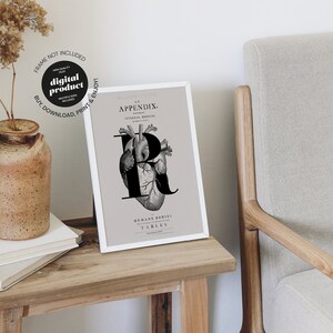 Capital Letter R Deco Poster Monogram Poster Letter R Wall Art Heart ...