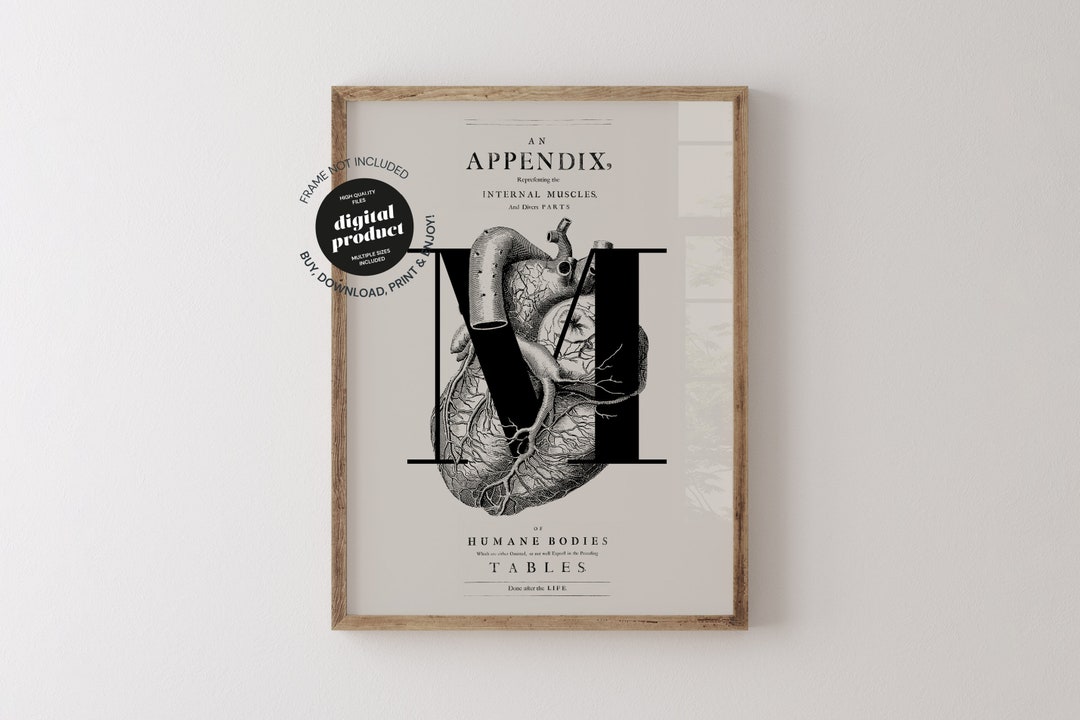 Capital Letter M Deco Poster | Monogram Poster Letter M Wall Art ...