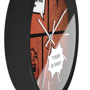 Ghostface Comic Wall Clock - Etsy