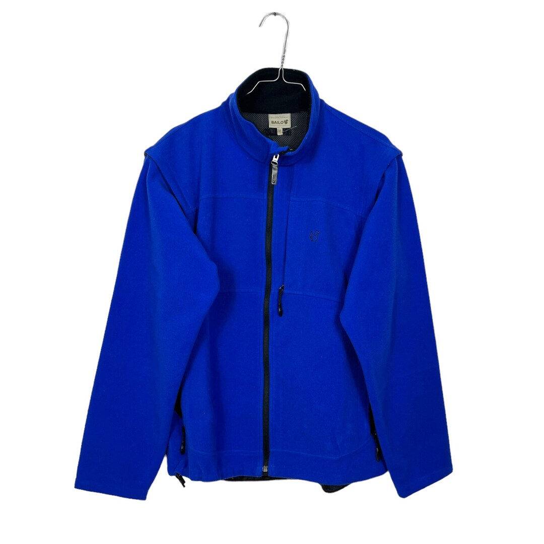 Vintage Fleece Jacket in Size M From BAILO, Fleece Sweater From the 90s ...