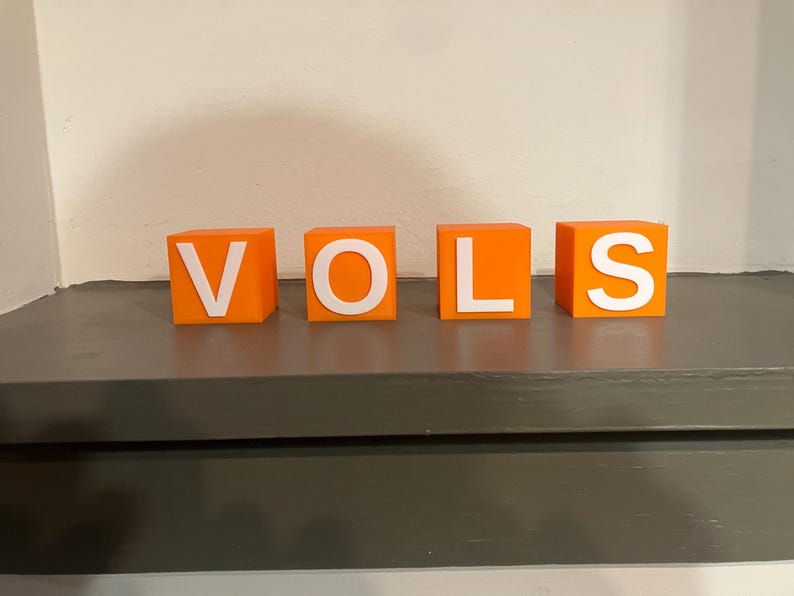 Tennessee Vols Neyland Stadium VOLS Letters - Etsy