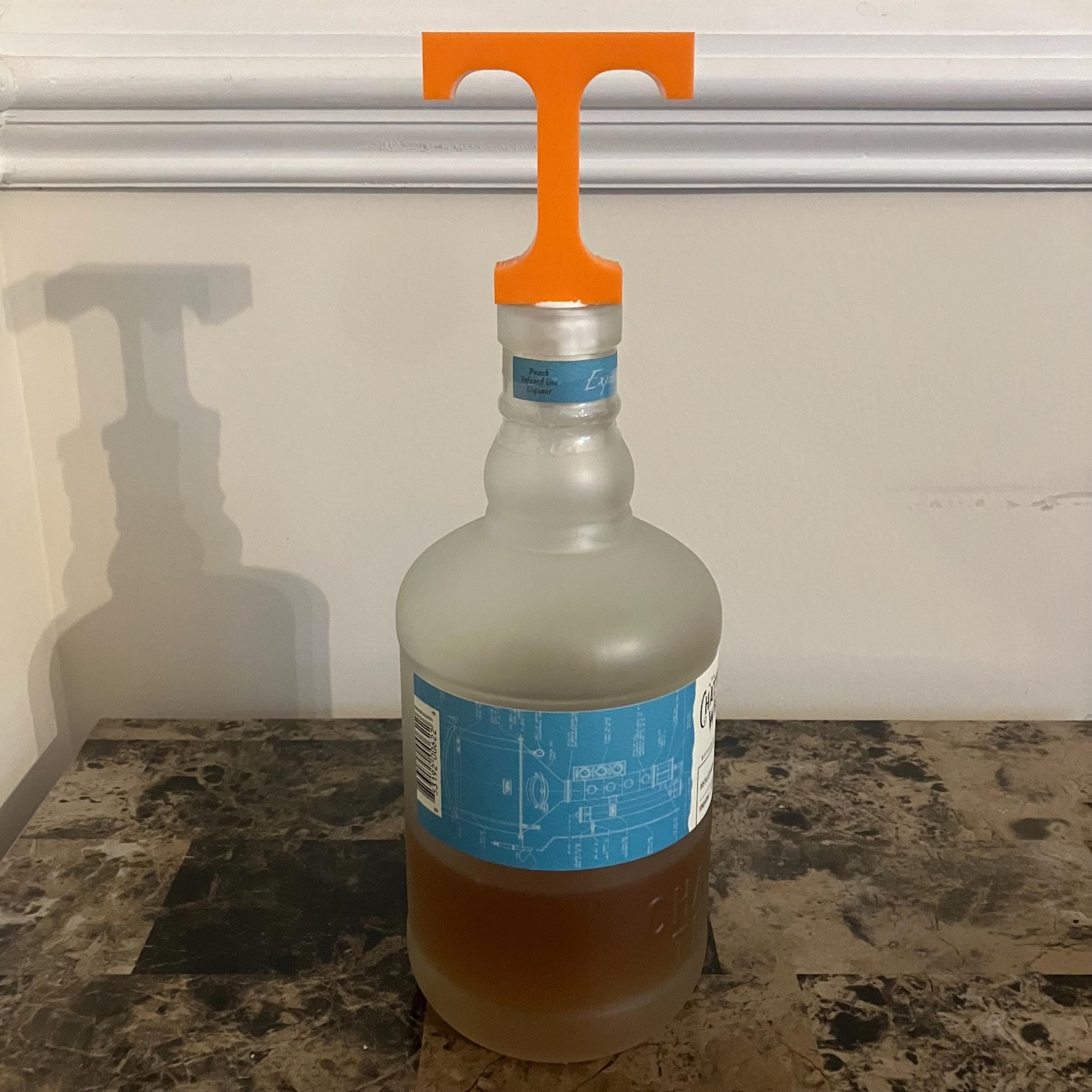 Tennessee Vols Power T Bottle Stopper - Etsy