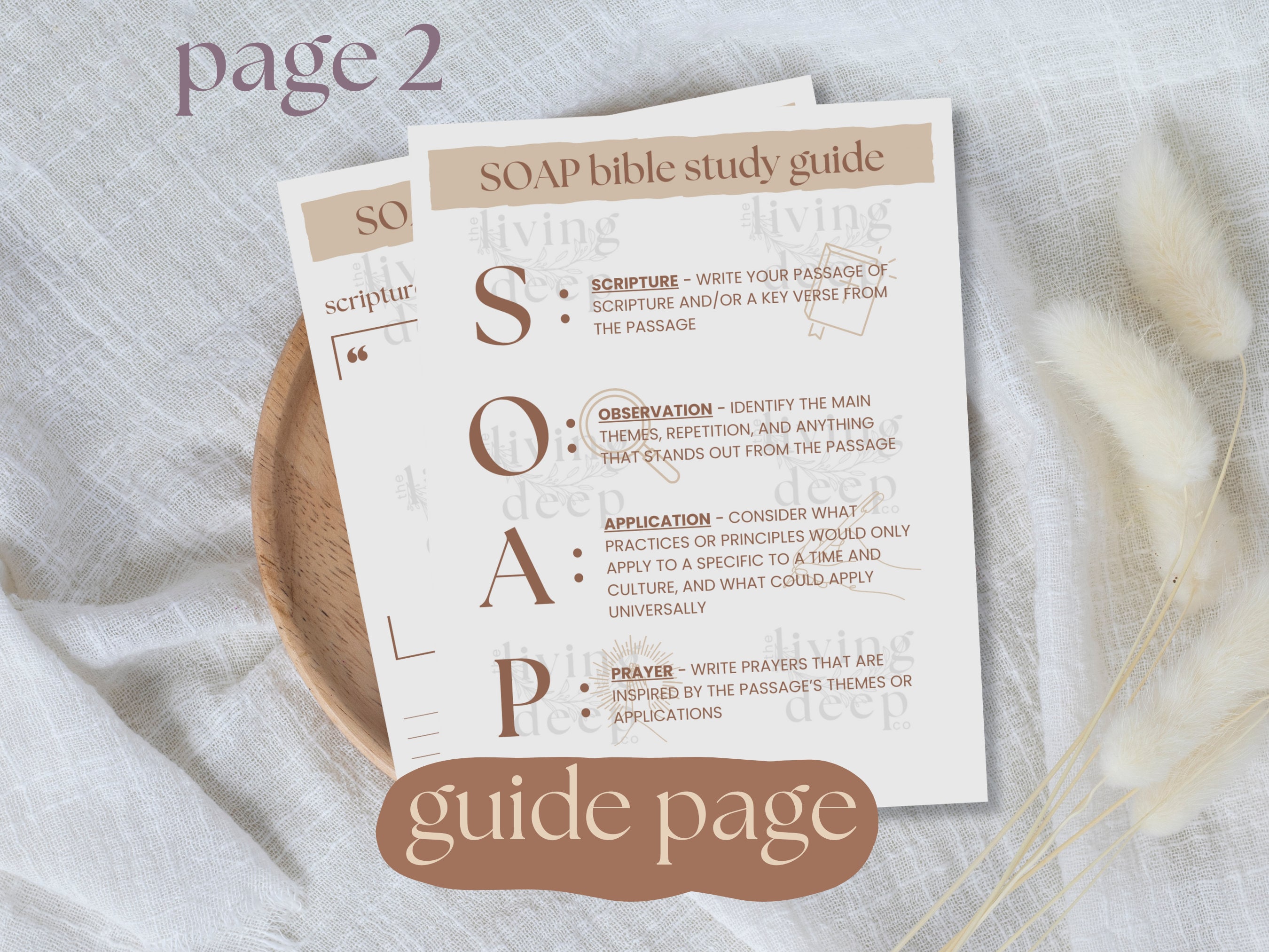Simple SOAP Bible Study Template Bible Study Journal Bible Study Notes ...