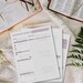 Bible Study Template Digital Sermon Notes Bundle Bible Study Guide ...