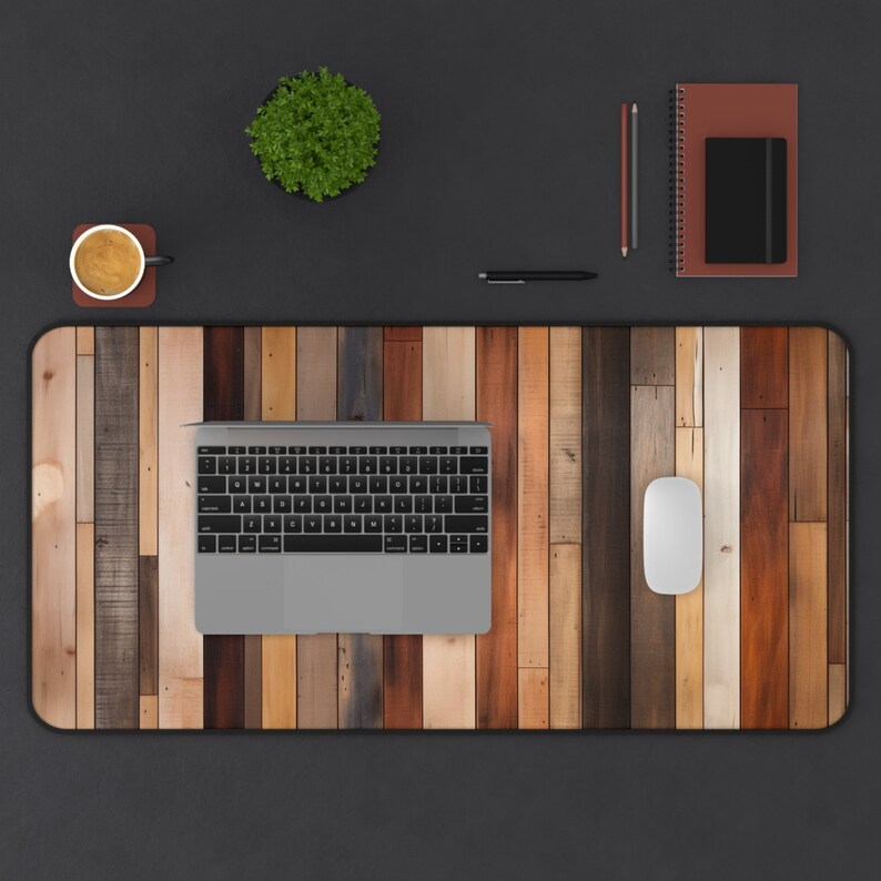 XL Desk Mat, Assorted Wood Boards - Etsy