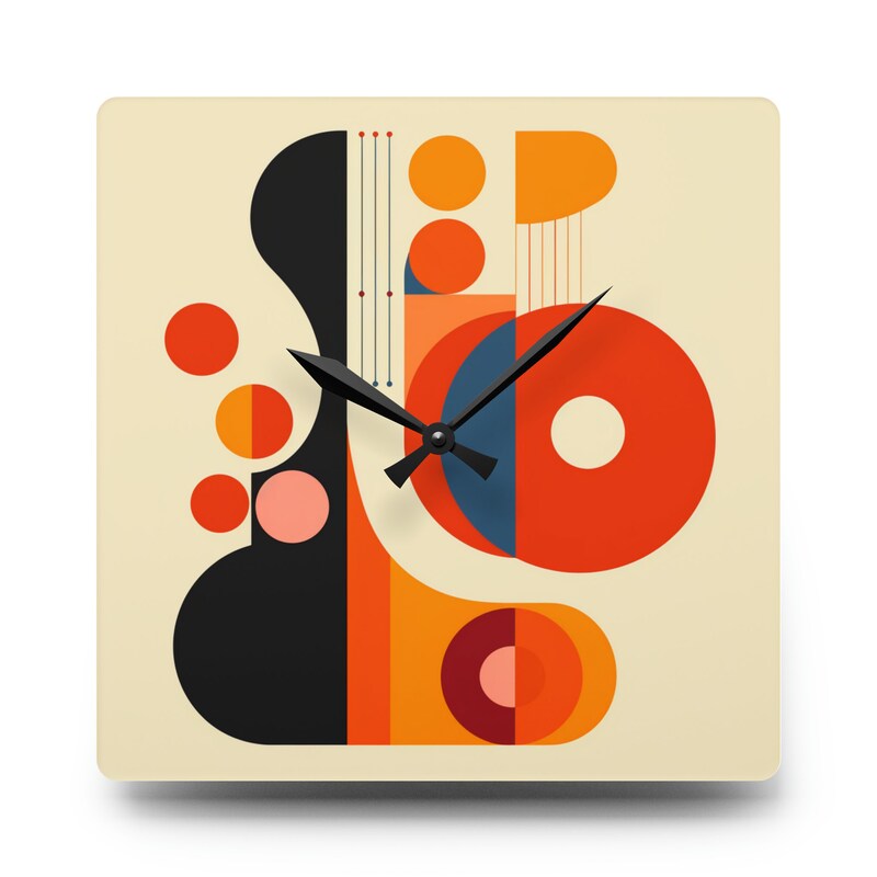 Retro Wall Clock - Etsy