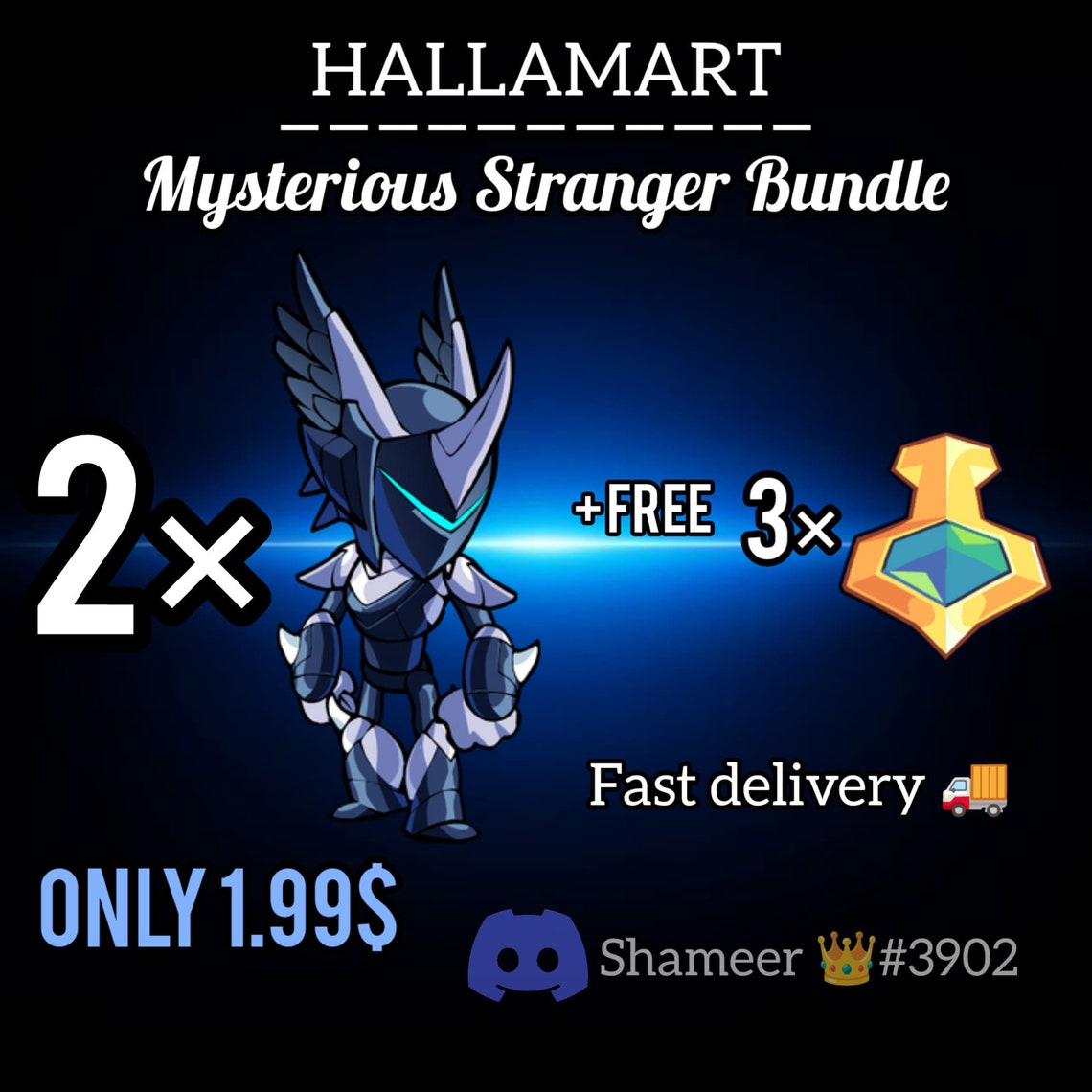 Brawlhalla Mysterious Stranger Bundle 3 Esports V3 - Etsy