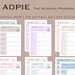 Nursing ADPIE Templates, Nursing Process Template, Nursing Student ...