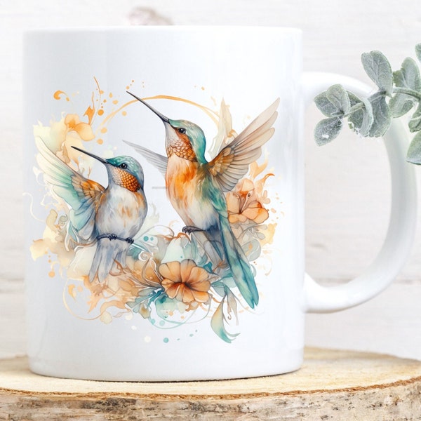 Hummingbird Mug, Hummingbird Coffee Mug, Hummingbird Gifts for Women ...