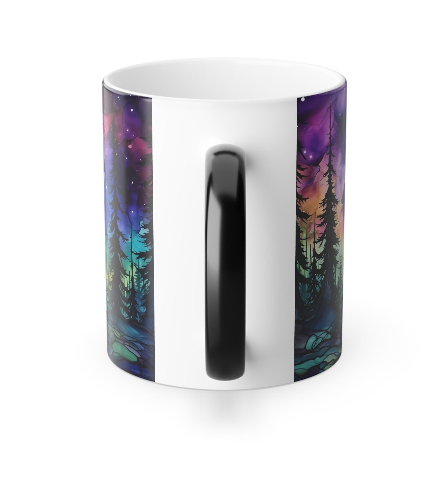 Northern Lights Color Morphing Mug 11oz Magic Northern Lights Lover