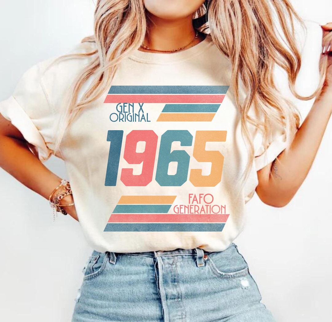 Retro Gen X Original FAFO Generation Custom Year T-shirt, Vintage Gen X ...