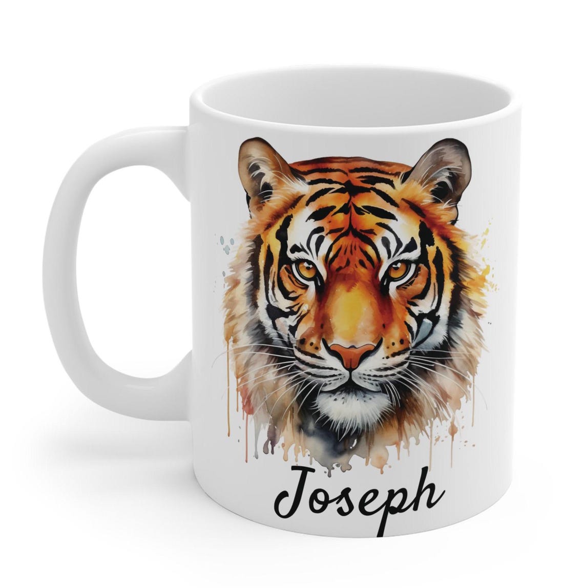 Personalized Sumatra Tiger Mug 11oz, Custom Name Coffee Cup, Perfect ...