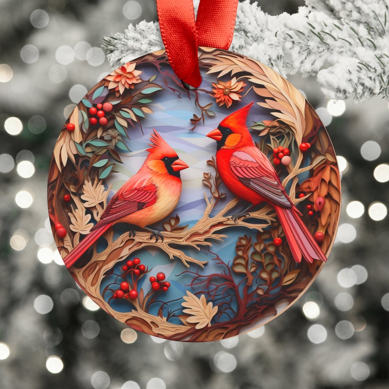 Cardinal Christmas - Etsy