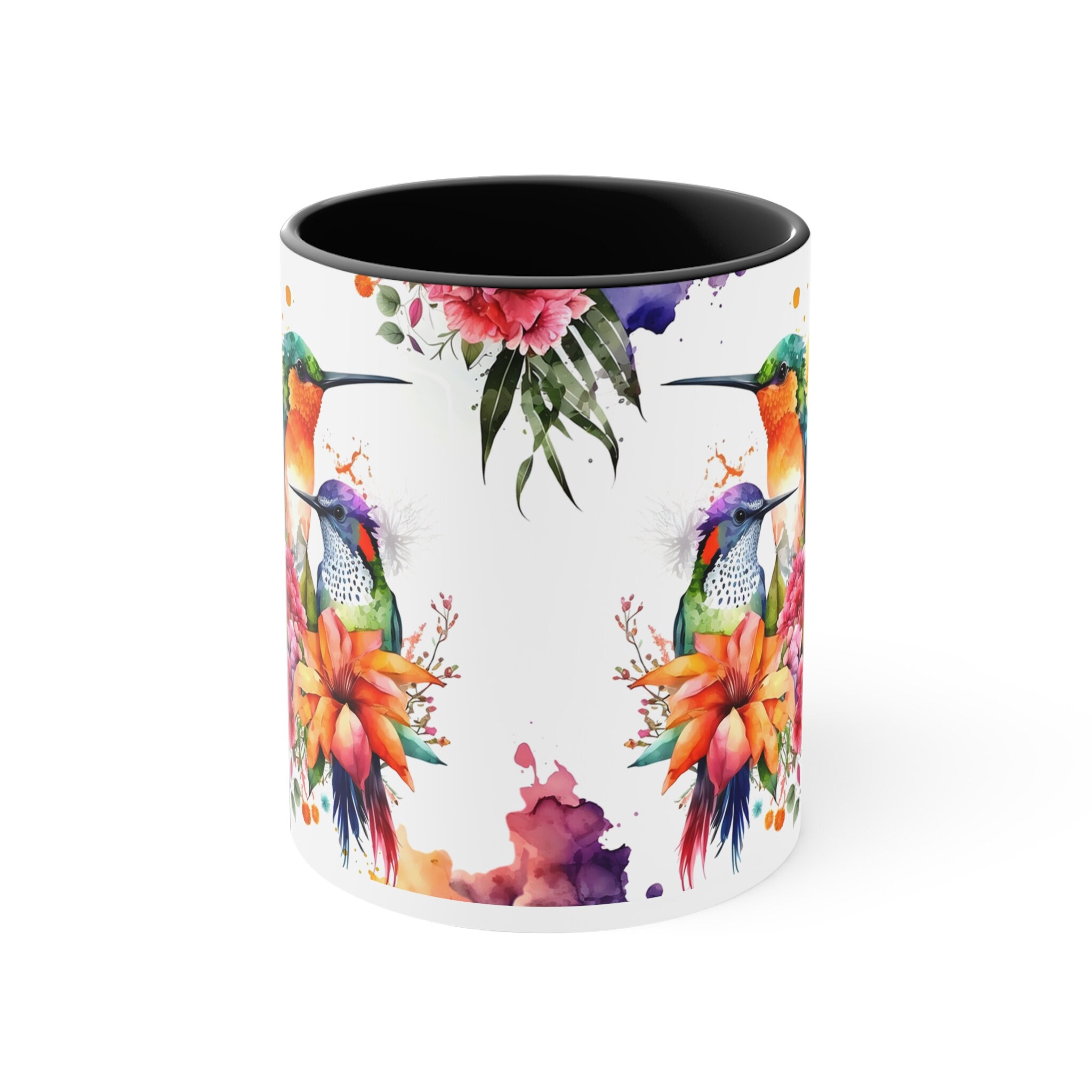 Hummingbird Watercolor Mug Hummingbird Mug Coffee Mug Gift - Etsy