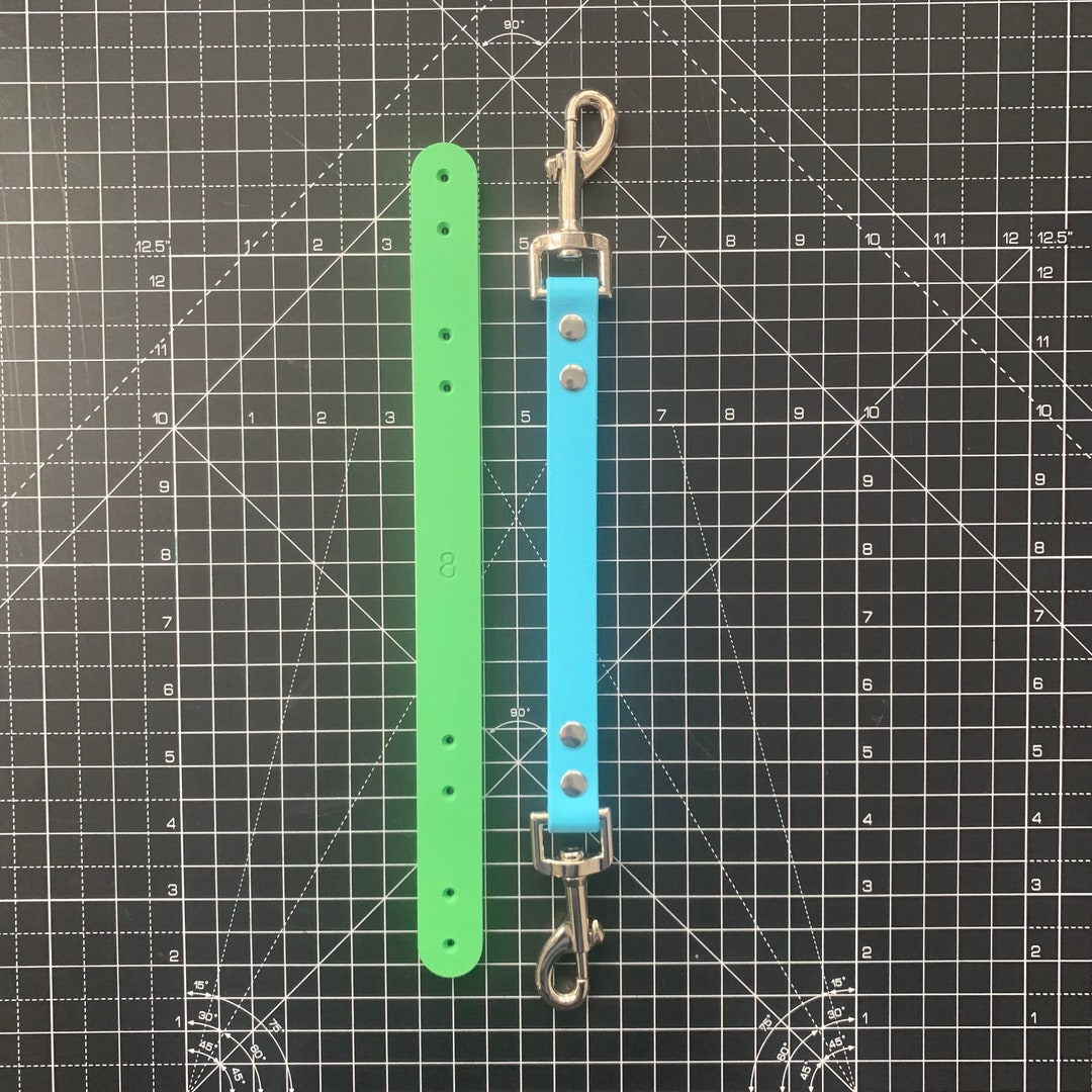 Safety Backup Strap Template for Biothane® Beta® Standard, Double Rivet ...