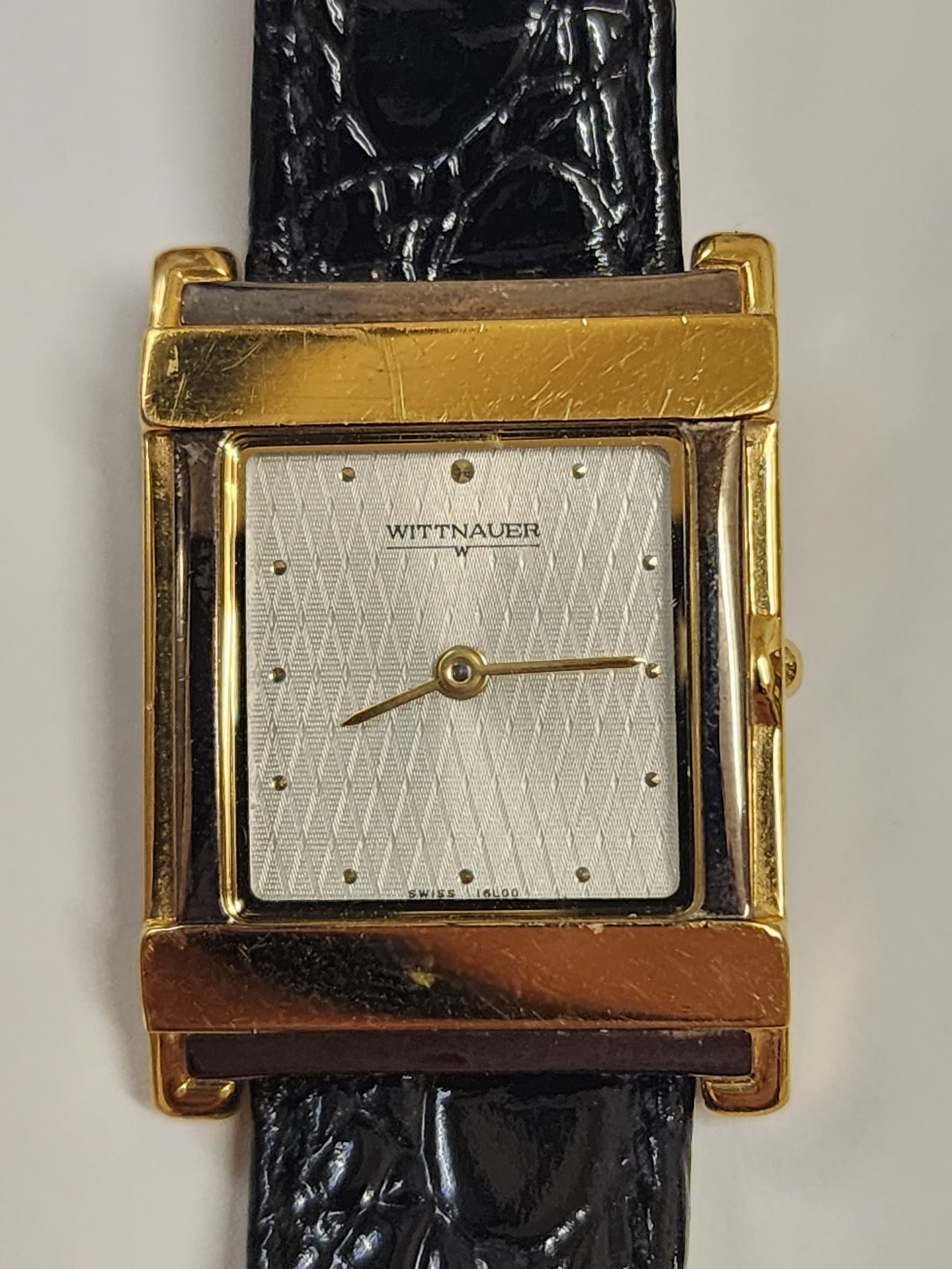 Wittnauer Vintage Gold-tone Quartz Watch 9800-SS8040 - Etsy