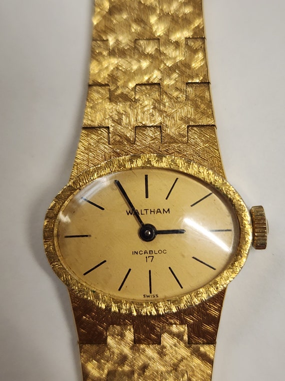 vintage waltham incabloc - Gem