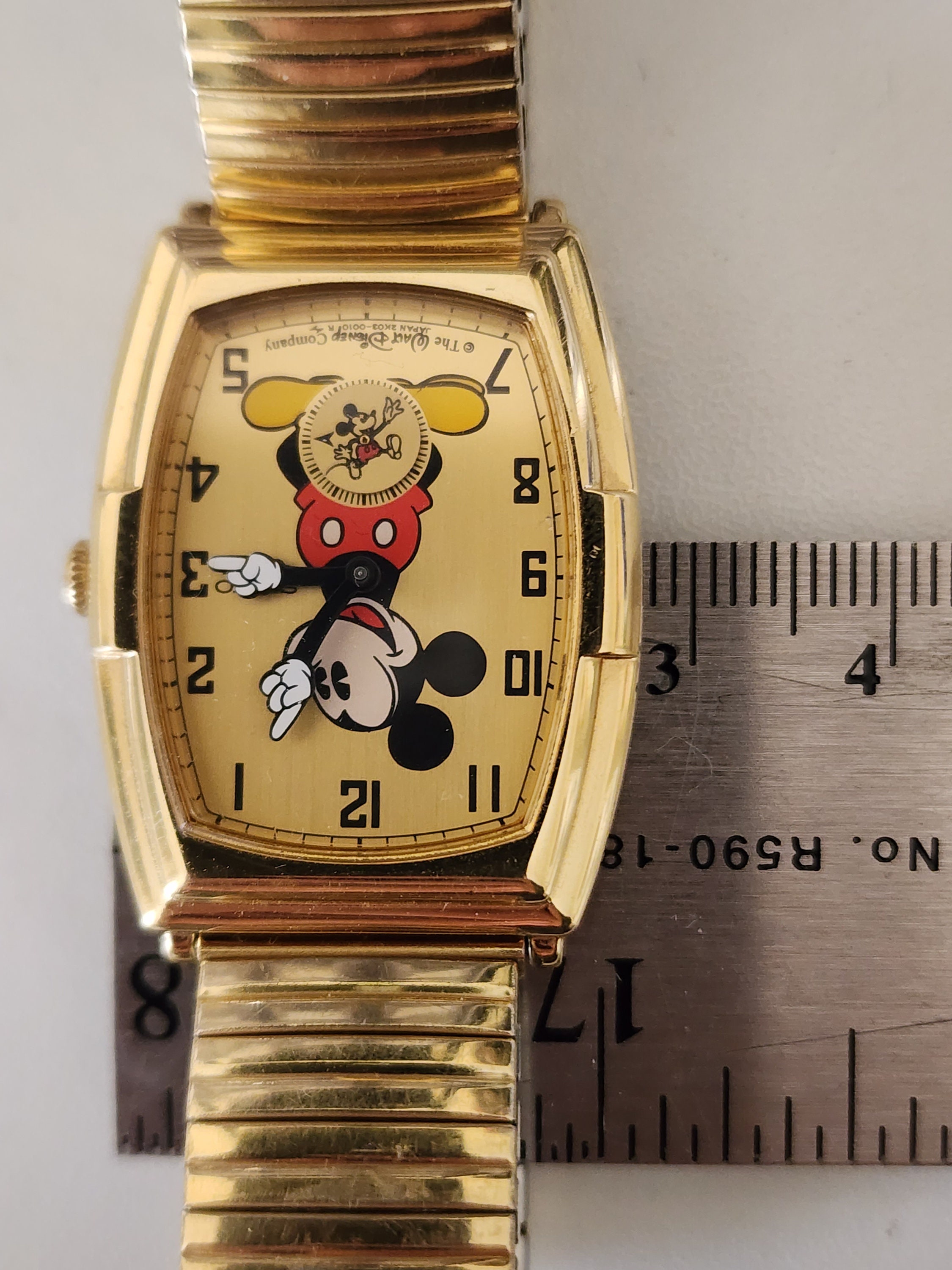 Seiko Gold-tone Mickey Mouse 60th Anniversary Quartz Watch-2k03-5009 - Etsy