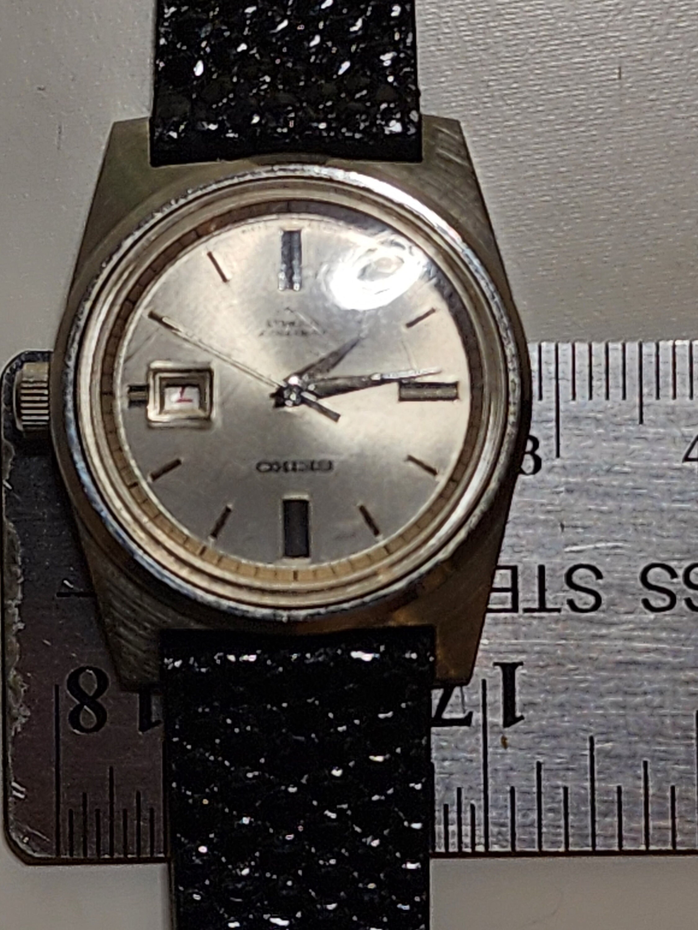 Seiko Vintage 17 Jewels Silver Dial Date Manual Watch-2178-0210 - Etsy