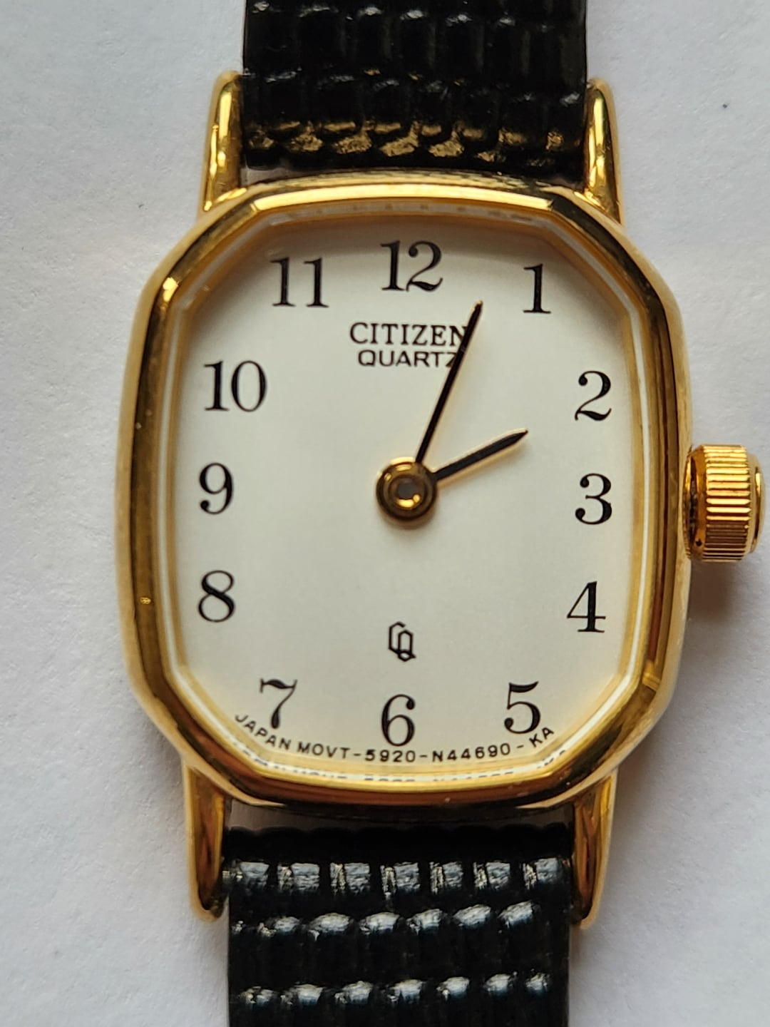 Citizen Vintage Gold-tone Silver Dial Quartz Watch-5920-s49810 HSB - Etsy