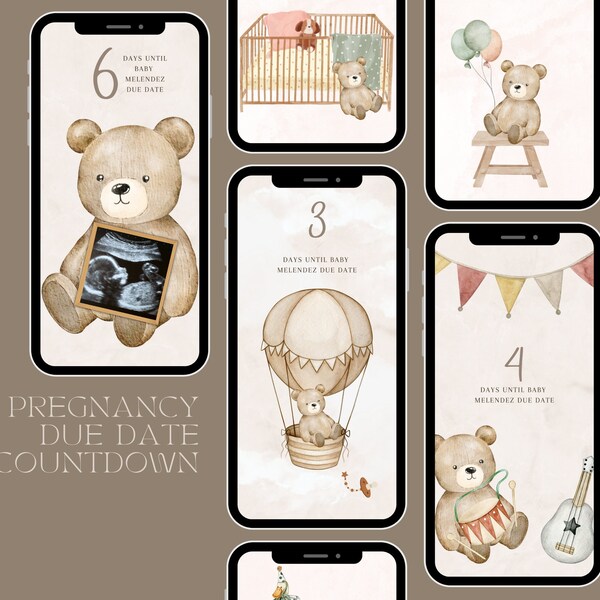 Pregnancy Countdown - Etsy