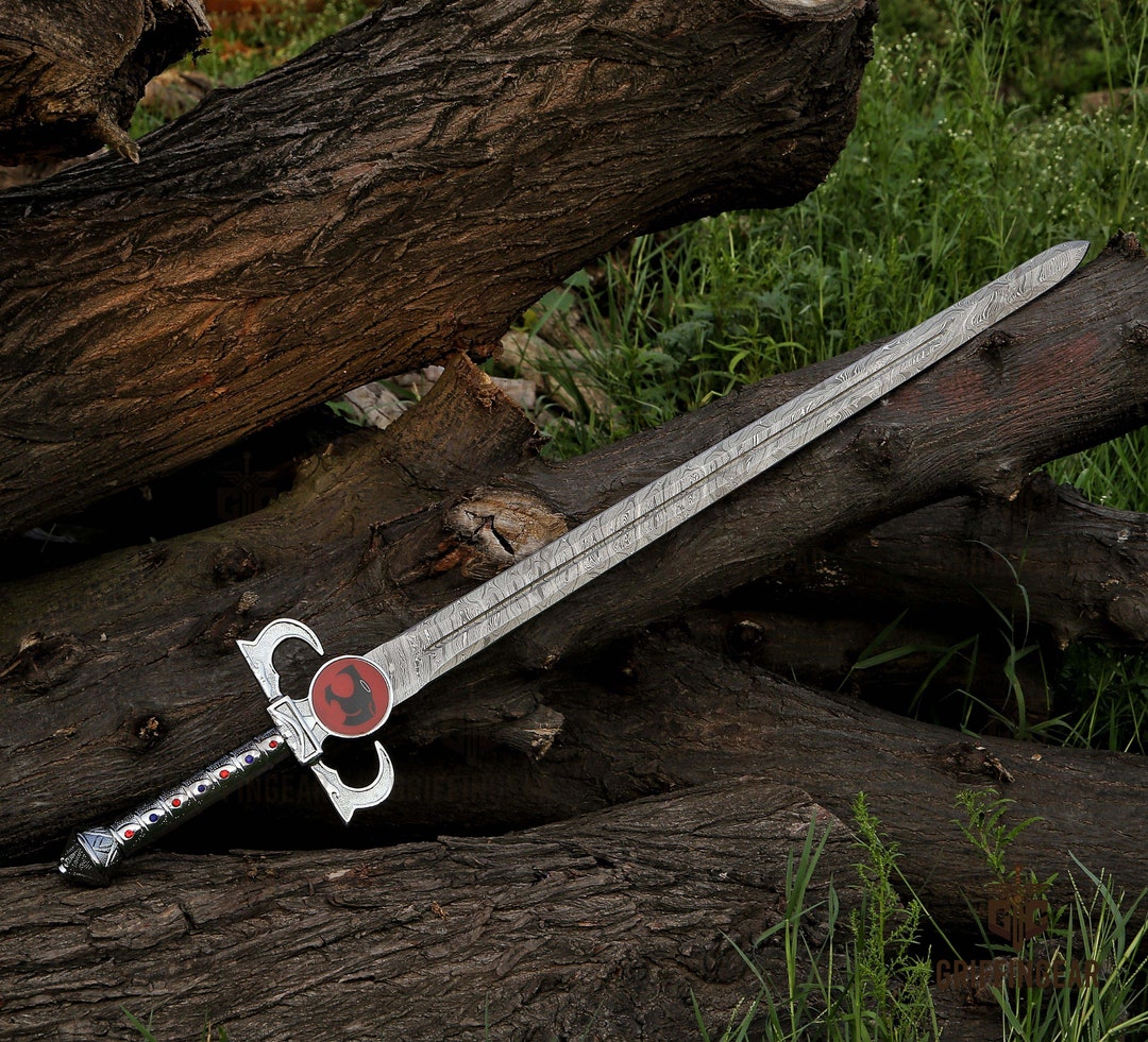 Customized Hand Forged THUNDERCAT Sword Battle Ready Swords, Handmade ...