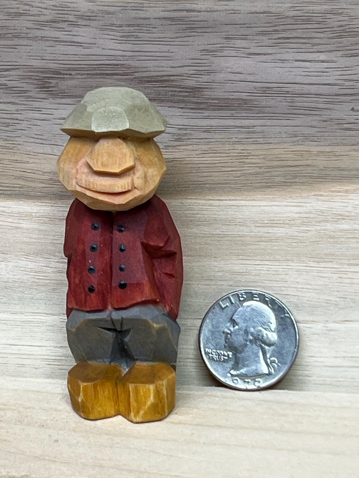 Hand Carved Basswood Chap - "charlie" Wood Sculpture - Etsy