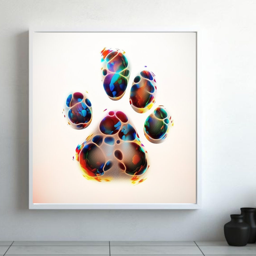 Paw Print, Paw Print Picture, Dog Paw Print, Paw Print Art, Dog Present ...
