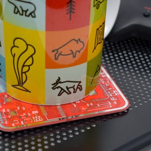 Circuit Board Coasters - Multi-color Pack (4 Count or 8 Count) - Etsy