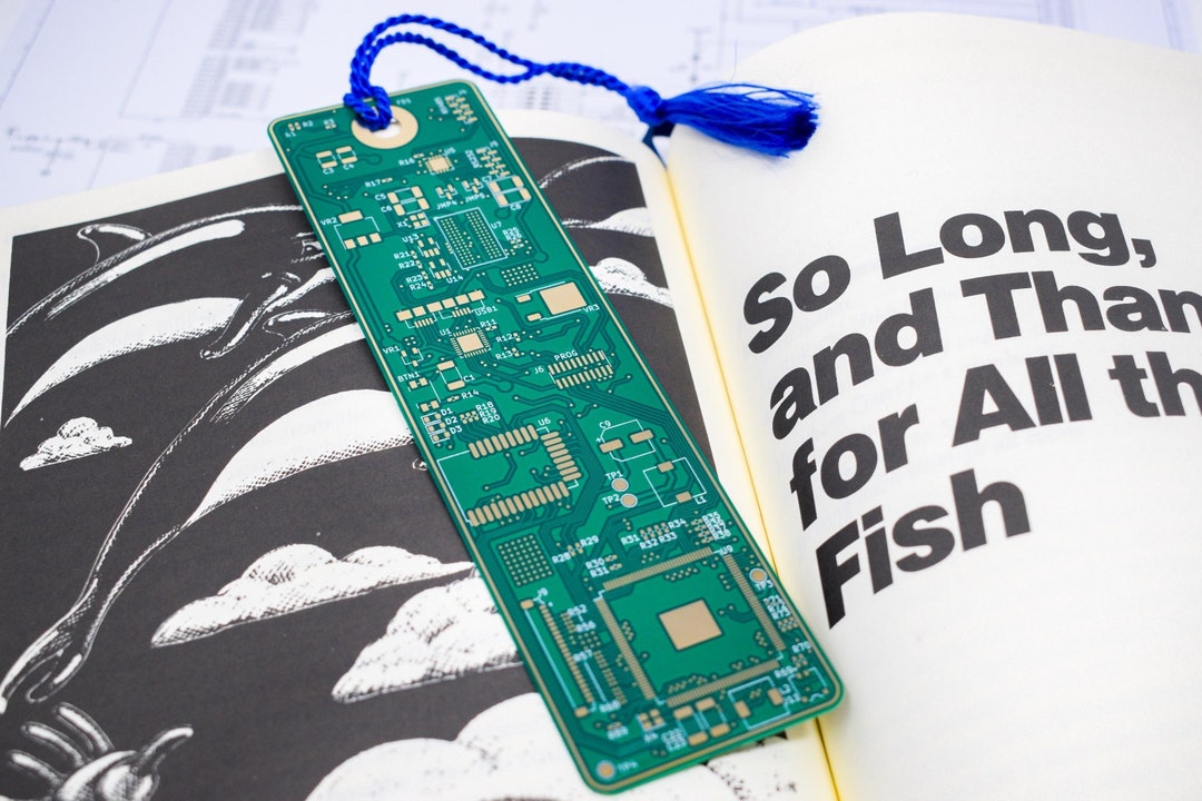 Circuit Board Bookmark - Green (real Flexible Circuit Board!) - Etsy