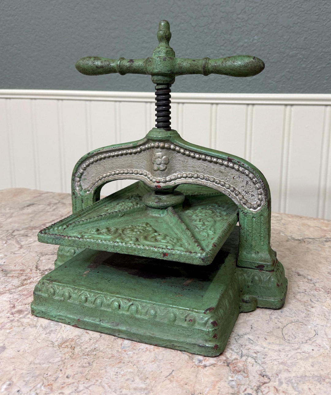 Antique Victorian Cast Iron Bookbinding Press Screw Nipping Press - Etsy