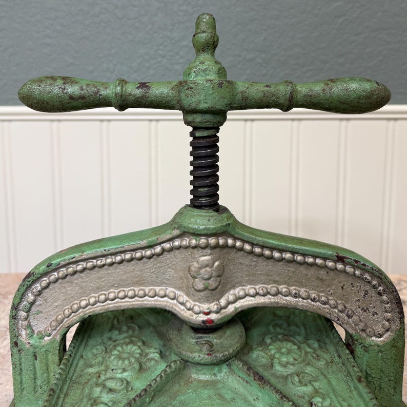 Antique Victorian Cast Iron Bookbinding Press Screw Nipping Press - Etsy