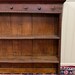 Antique English Plate Rack Wall Shelf LARGE Jacobean Carved Oak Mid ...