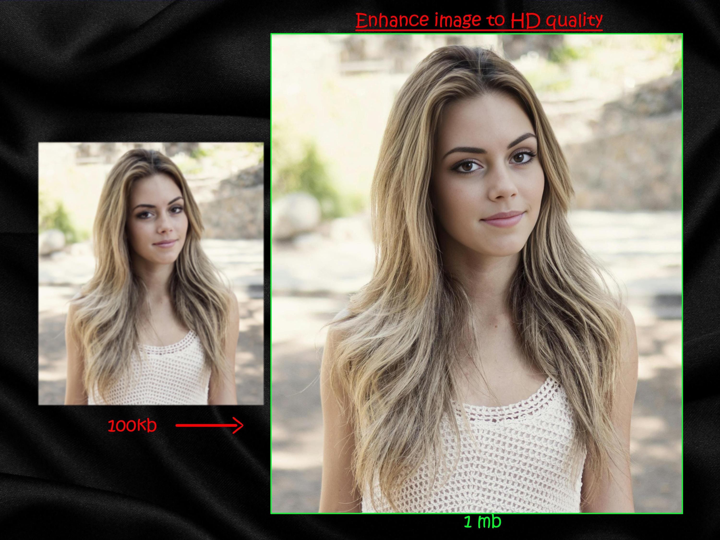Enhance Image to HD Quality / Increase Your Photo Size - Etsy