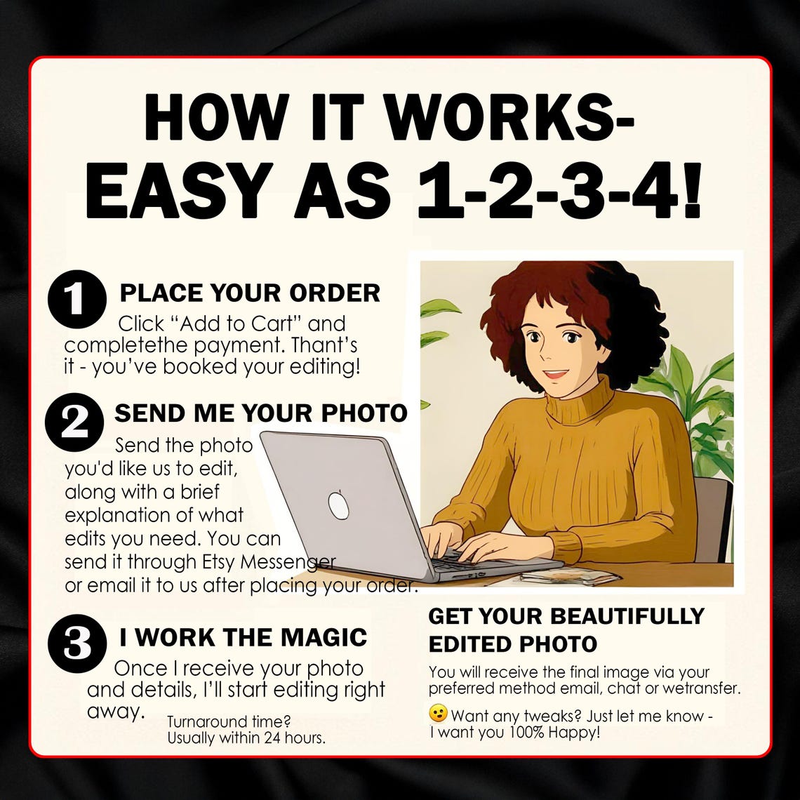 Enhance Image to HD Quality / Increase Your Photo Size - Etsy